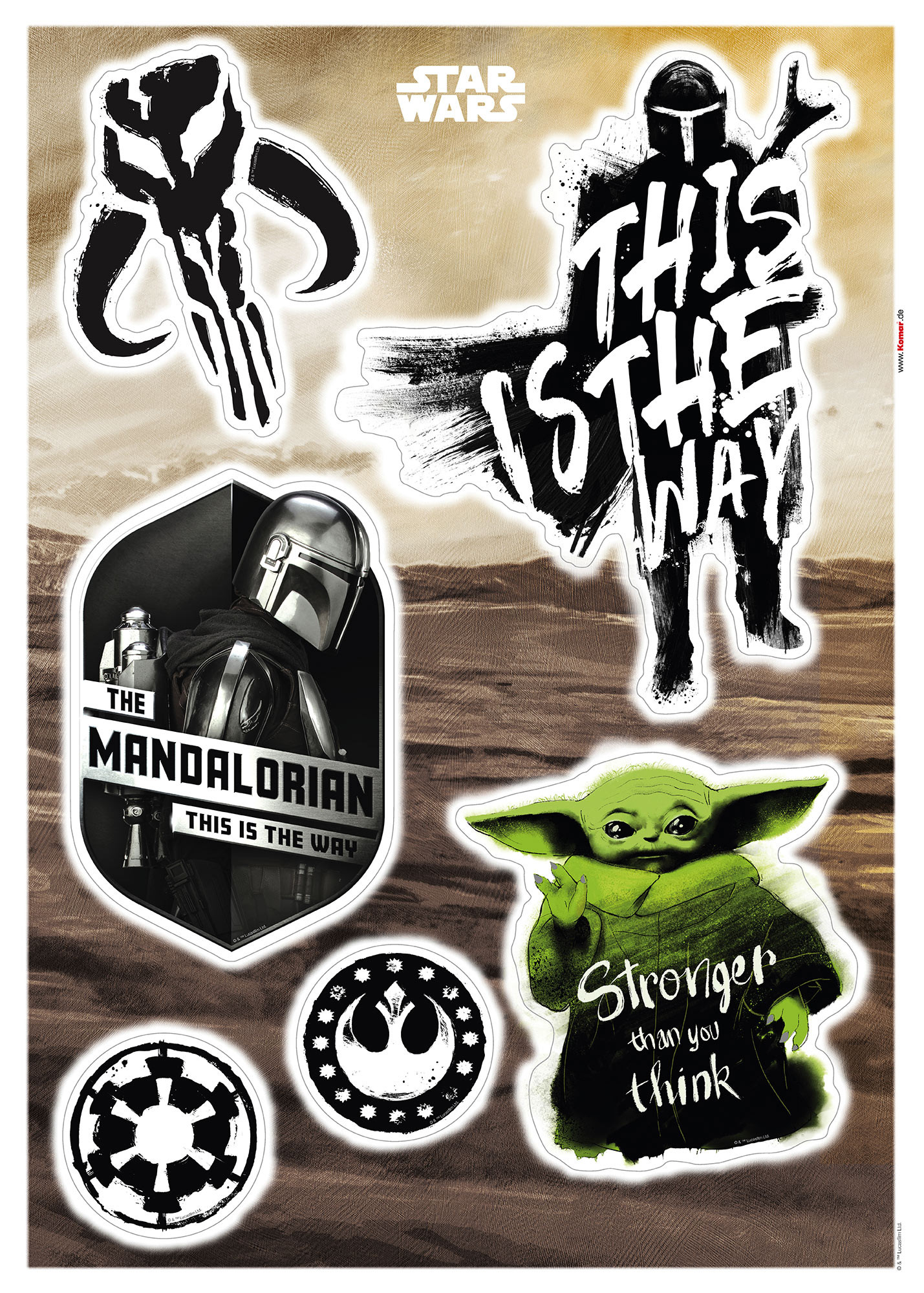 Mandalorian Legend - Leyenda Mandaloriana Star Wars | Komar®