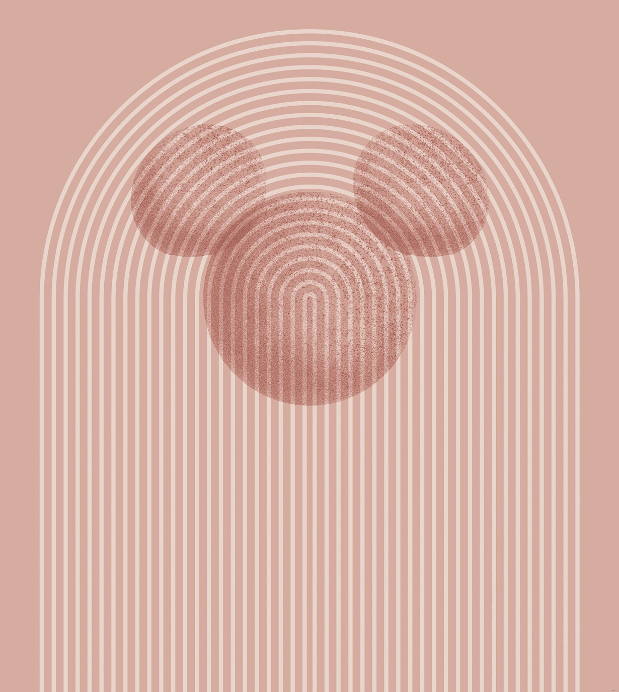 Mickey Arc - Mickey Mouse Design Tapete | Komar®