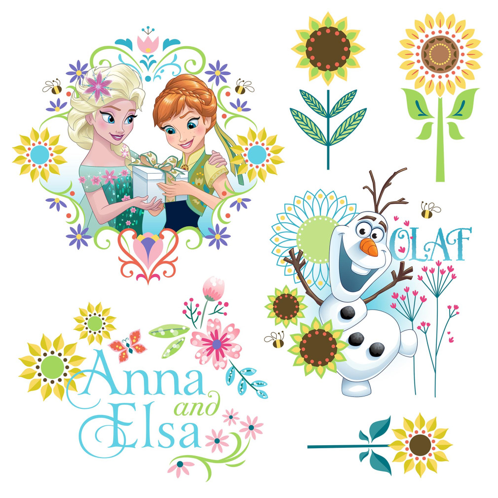 Window Frozen Flower - Frozen Floral Joy | Komar®