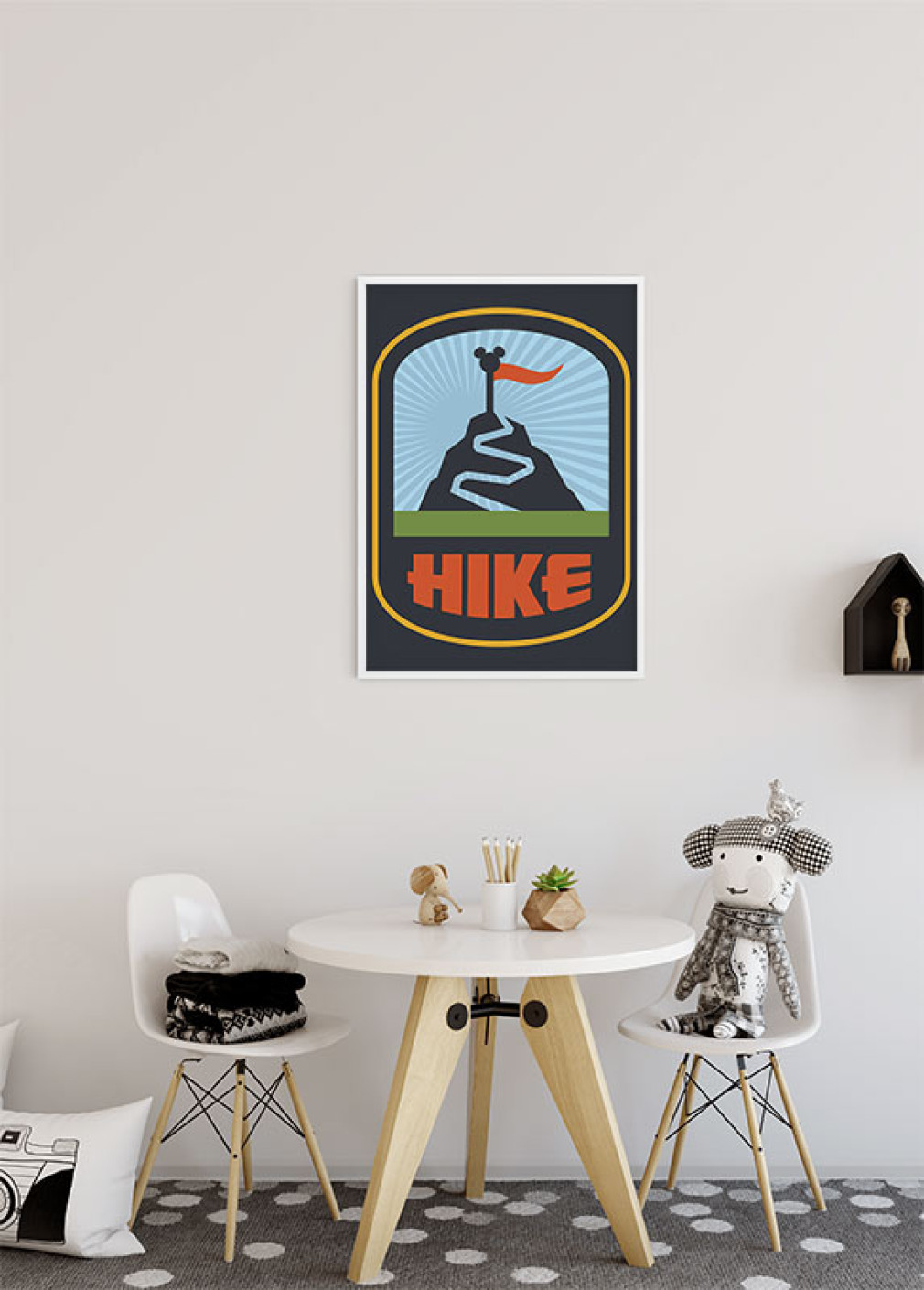 Mickey Mouse Hike - Disney Hike Art | Komar®