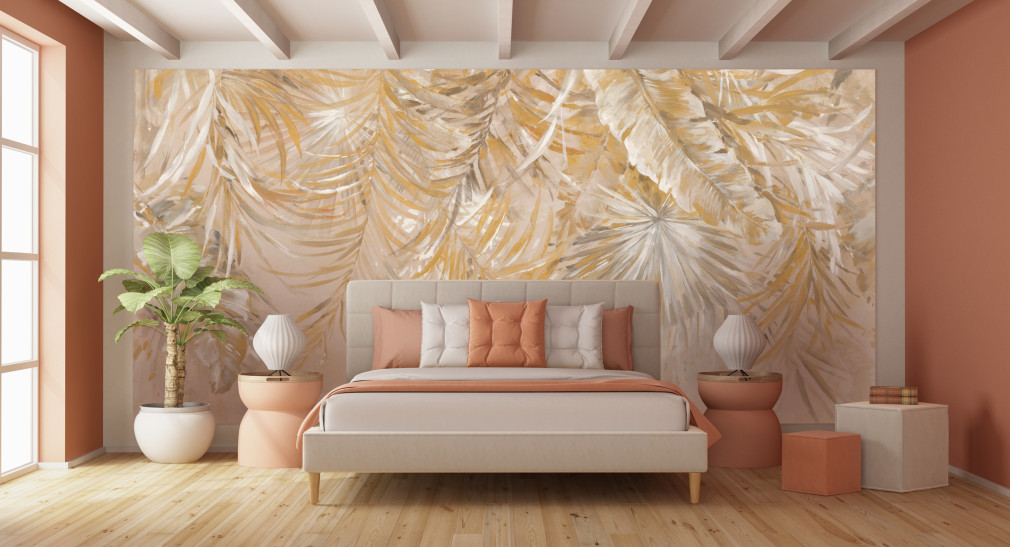 Photomurals | Digitally printed photomural "Coco Champagne" by Komar®