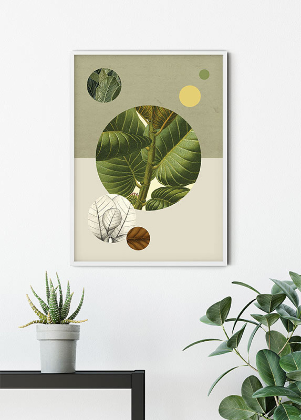 Green Structure - Botanical Art Print | Komar®