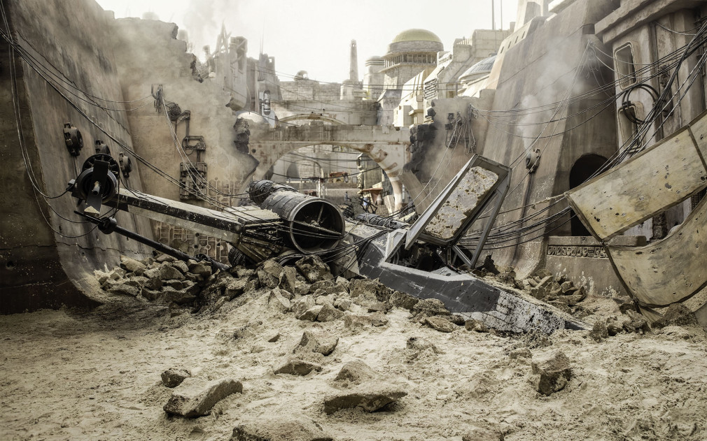 Photomurals | Digitally printed photomural "Star Wars X-Wing" by Komar®