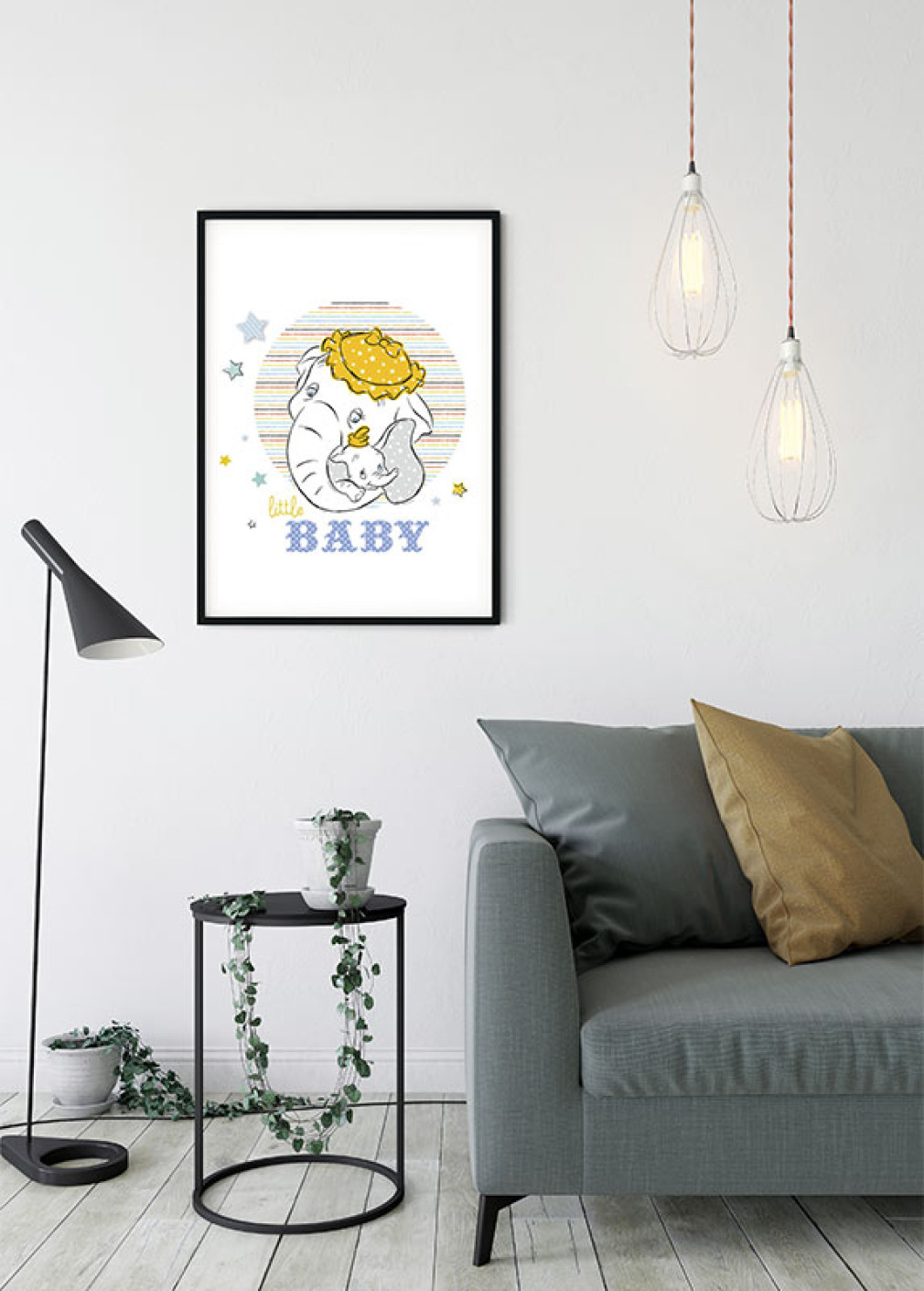 Disney Art print "Dumbo Little Baby" with / without frame | starting at ...