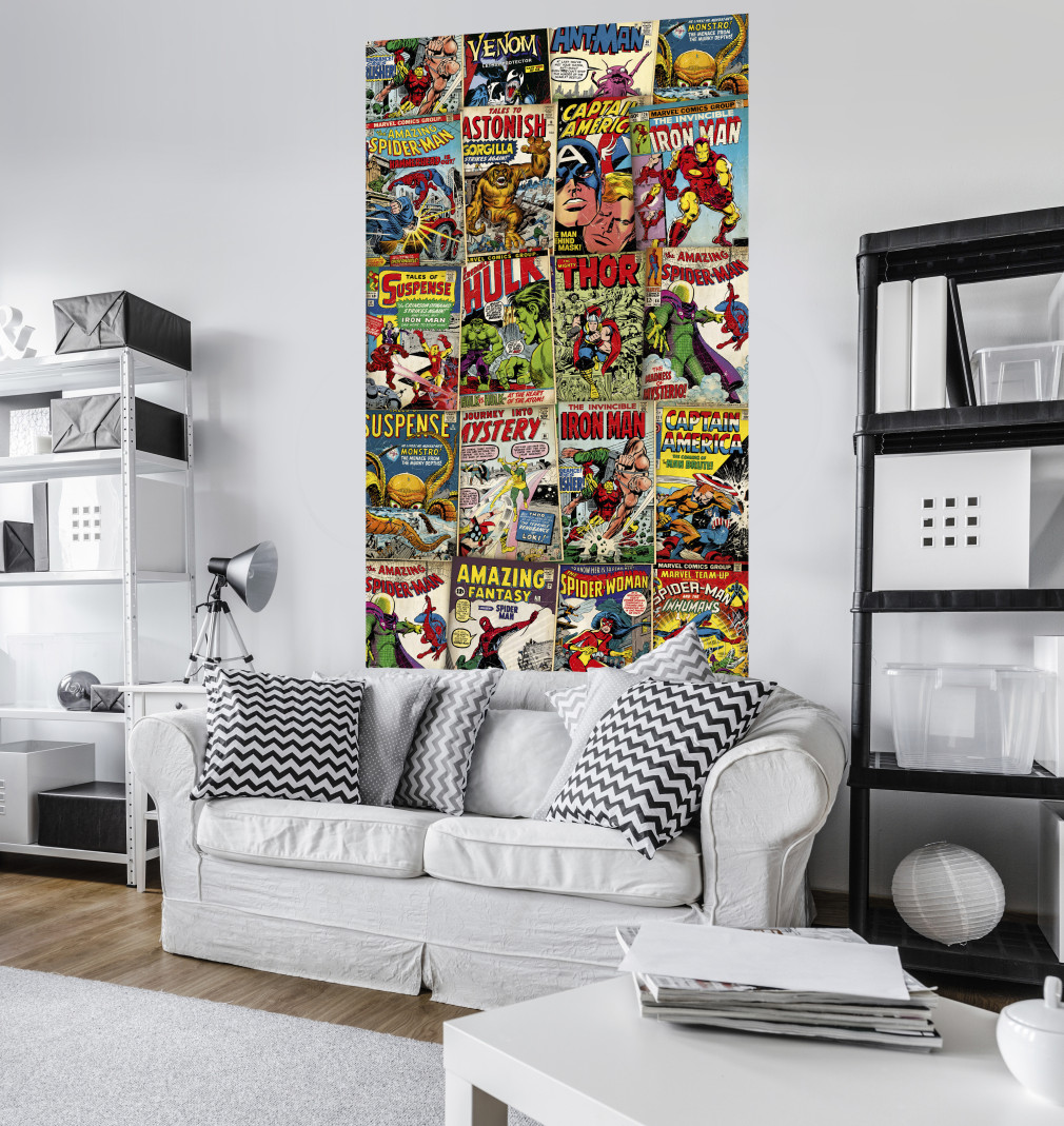 Photomurals | Digital print photomural "Marvel Cover Retro" by Komar