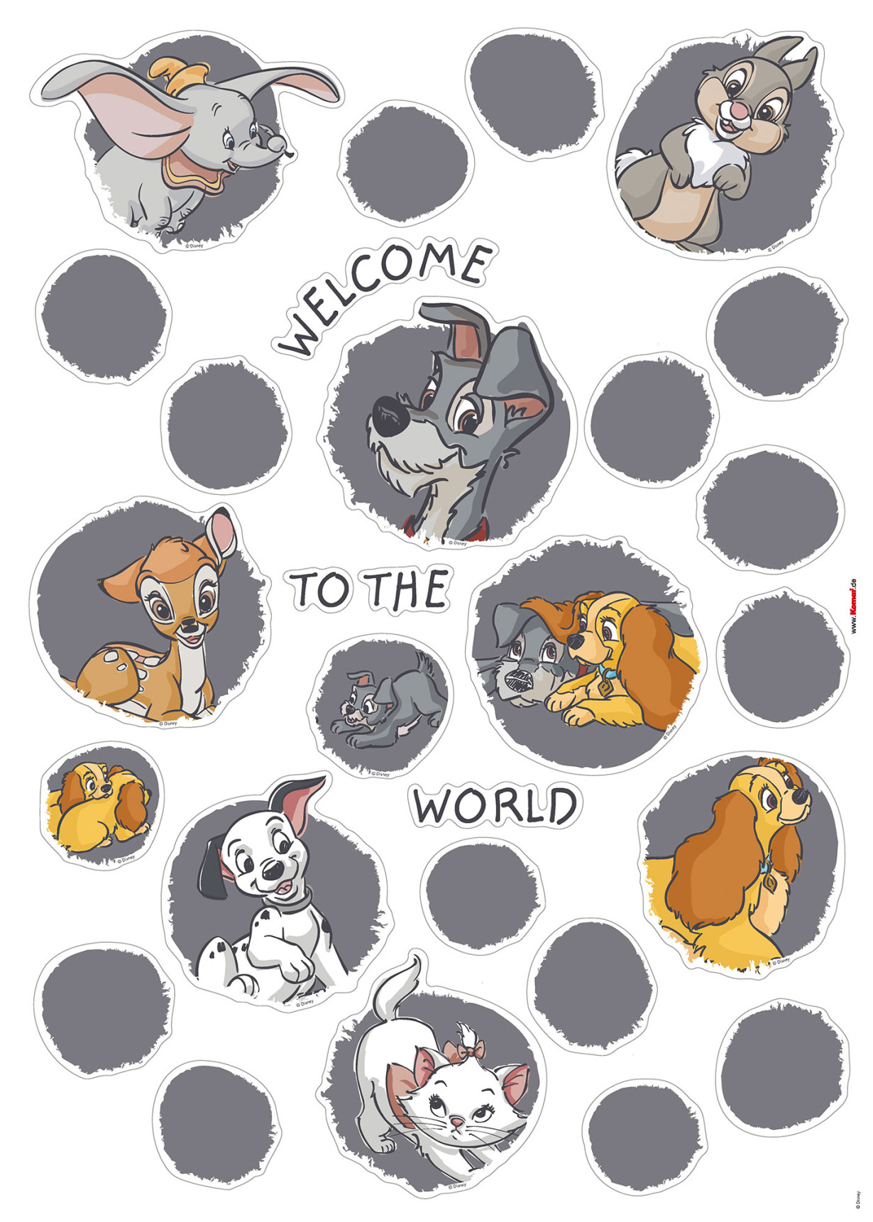 A simple Start - Disney Welcome Nursery Decor | Komar®