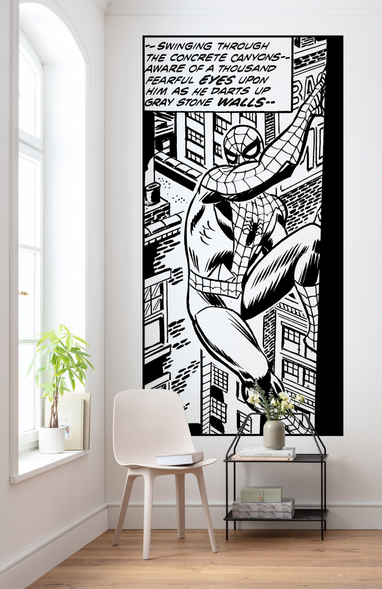 Spider-Man Classic Climb - Classic Marvel Mural | Komar®