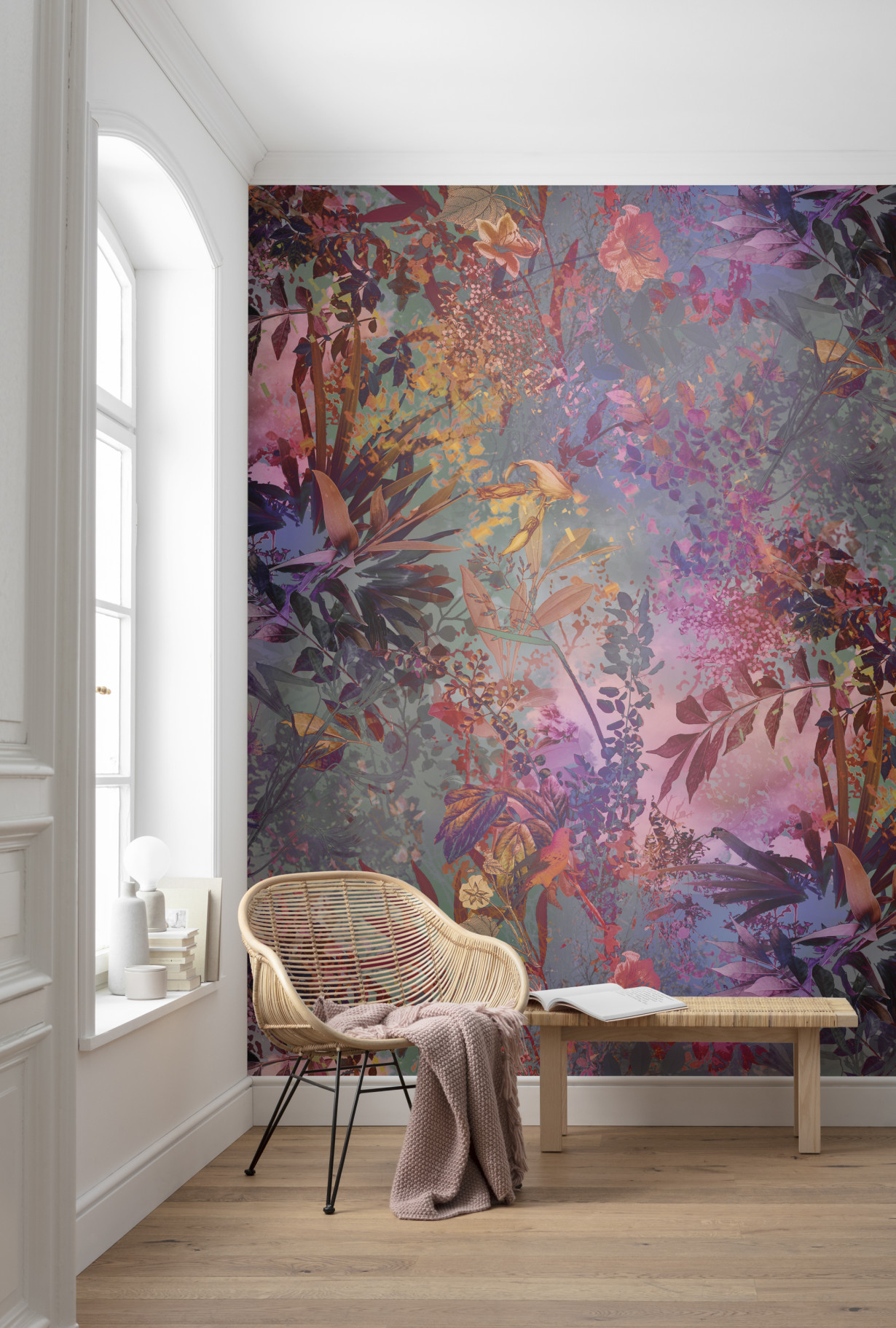 Photomurals | Photomural on paper "Wild Garden" by Komar®