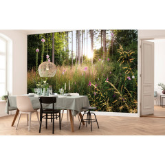 Summer Glade - Forest Foxglove Sunlight | Komar®