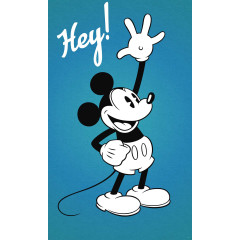 Mickey - Hey - Mickey Classic Greeting | Komar®