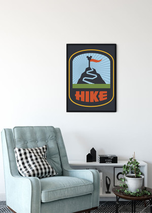 Mickey Mouse Hike - Disney Hike Art | Komar®