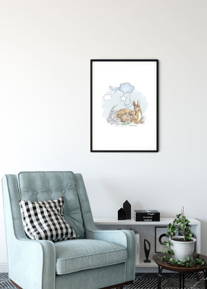Bambi Good Night - Bambi Nursery Art | Komar®