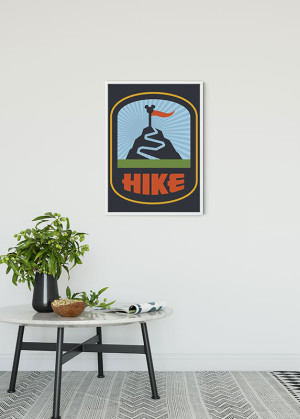 Mickey Mouse Hike - Disney Hike Art | Komar®