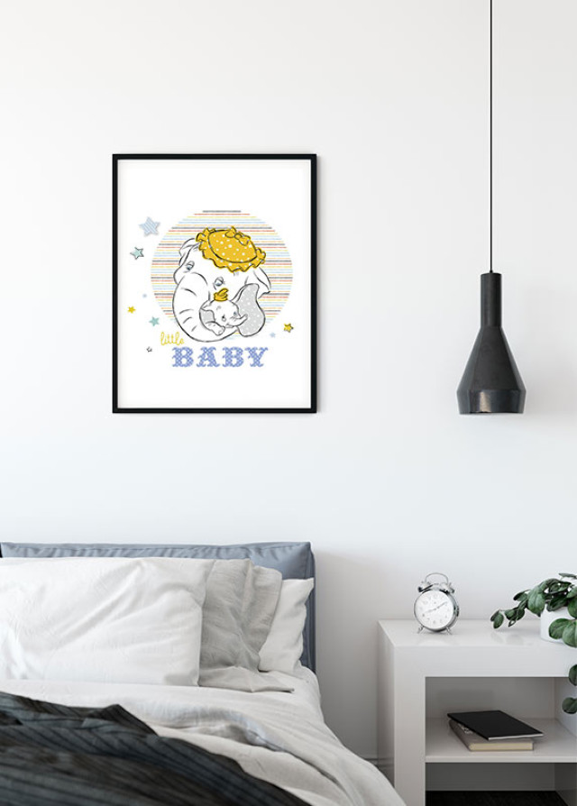 Dumbo Little Baby - Disney Dumbo Nursery Art | Komar®