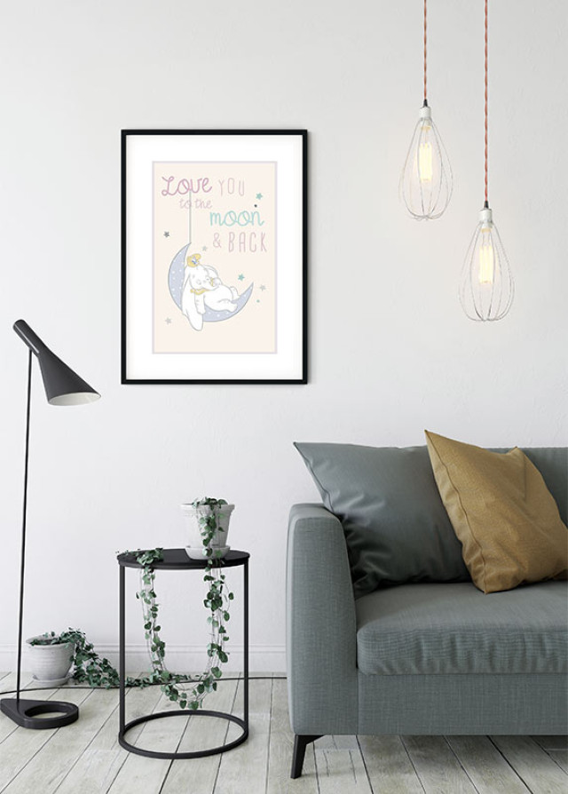 Dumbo Moon - Disney Dumbo Art | Komar®