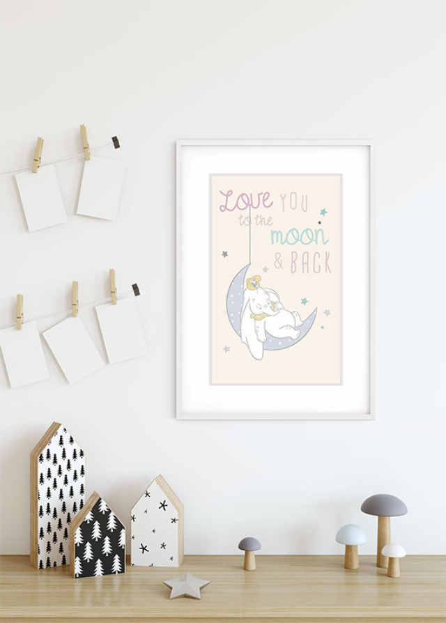 Dumbo Moon - Disney Dumbo Art | Komar®