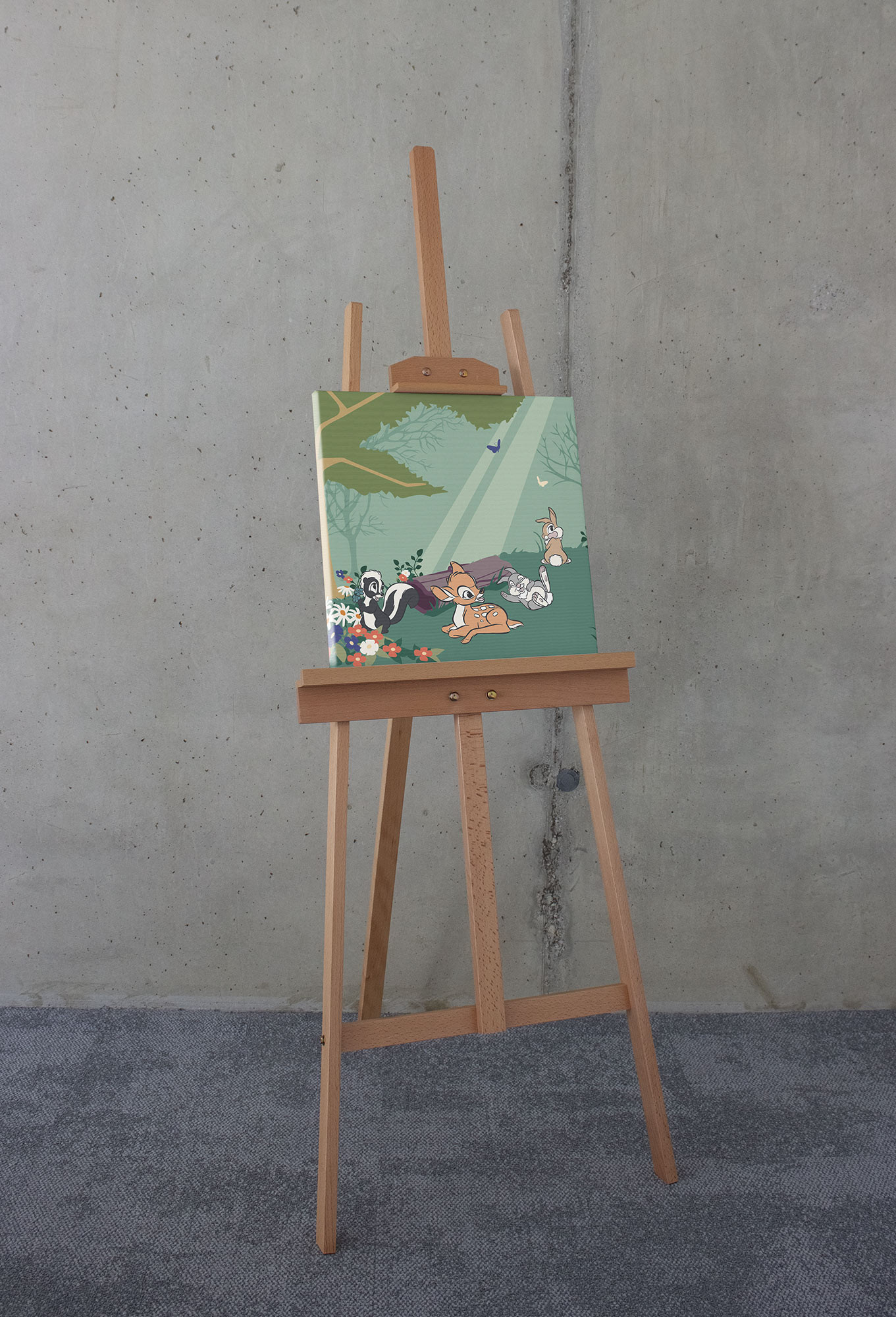Bambi Life in the Forest - Bambi Woodland Friends | Komar®
