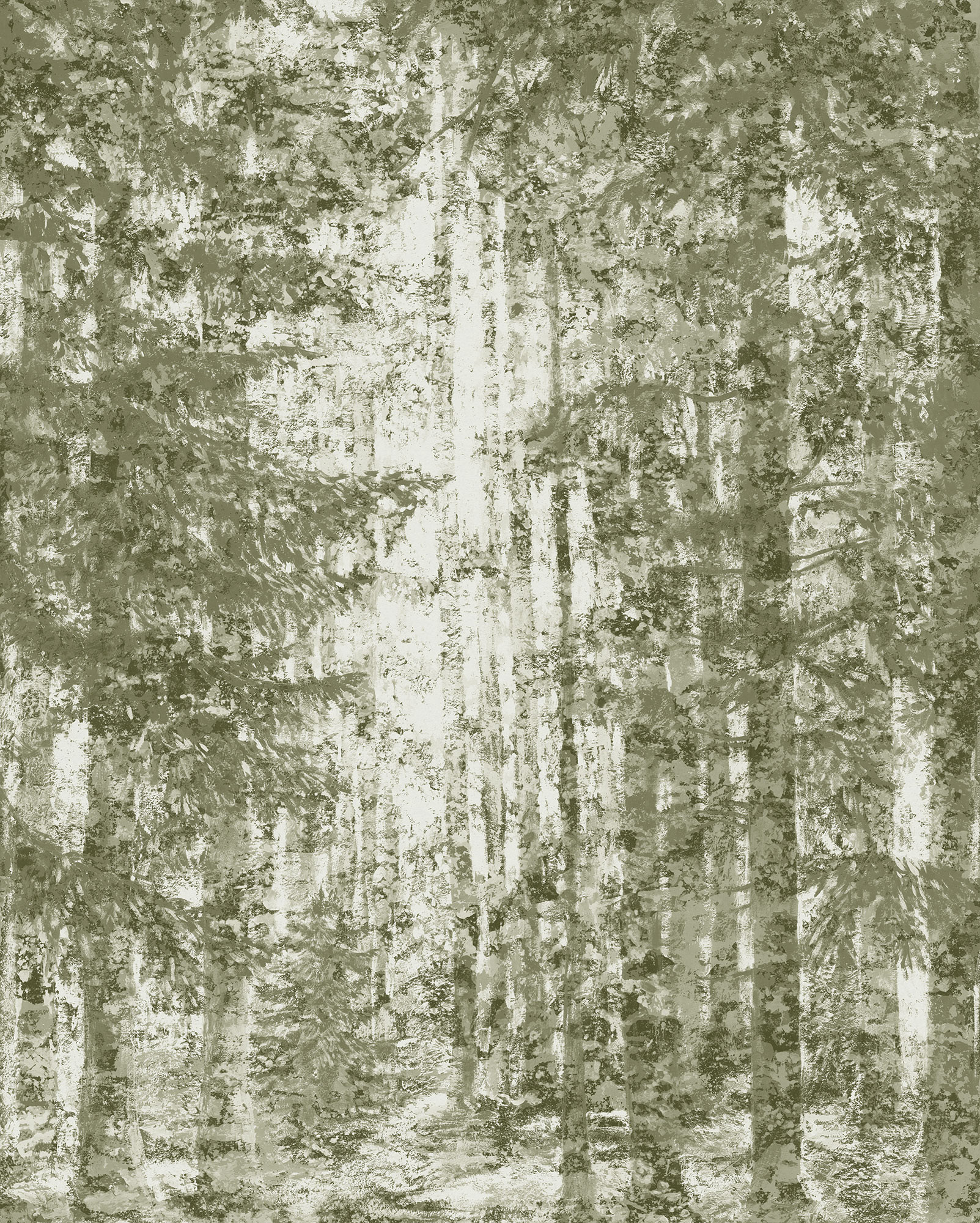 Photomurals | Digitally printed photomural "Fading Forest" by Komar®