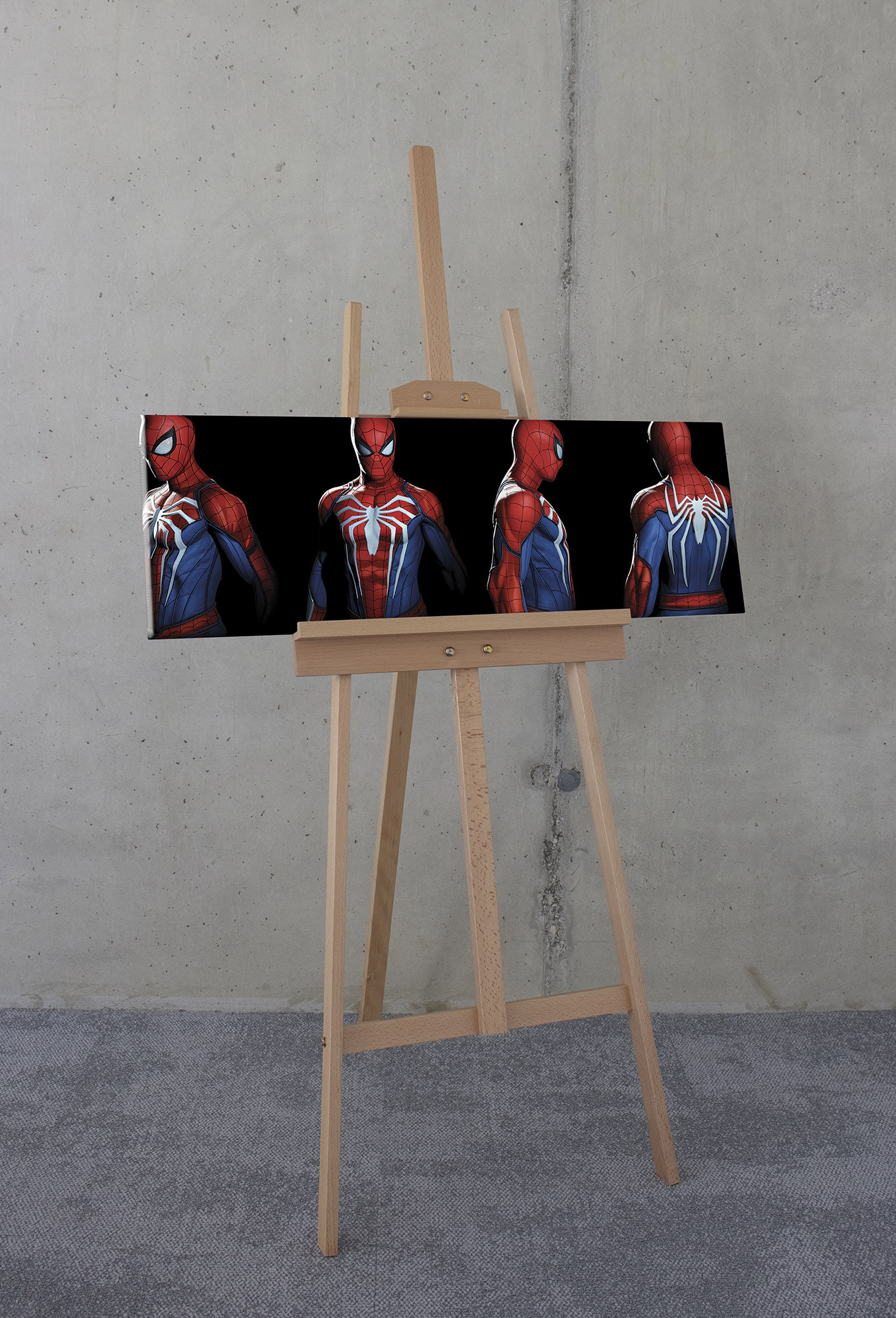 Canvas print "Marvel Spider-Man Portrait Photos" by Komar® | Marvel ...