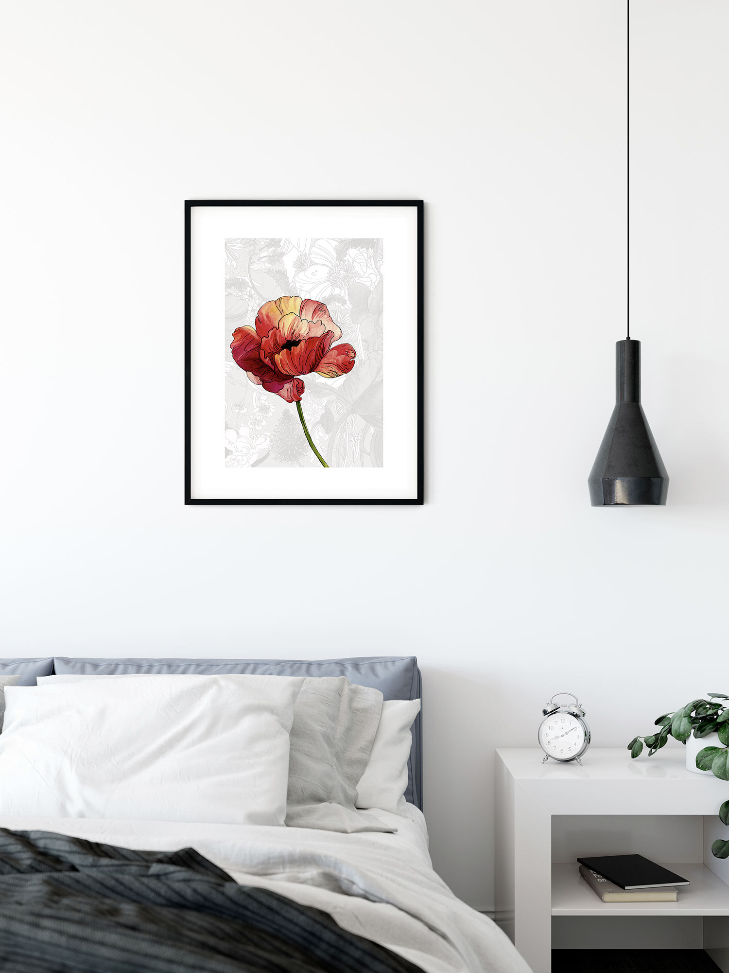 Amora - Vibrant Botanical Art | Komar®