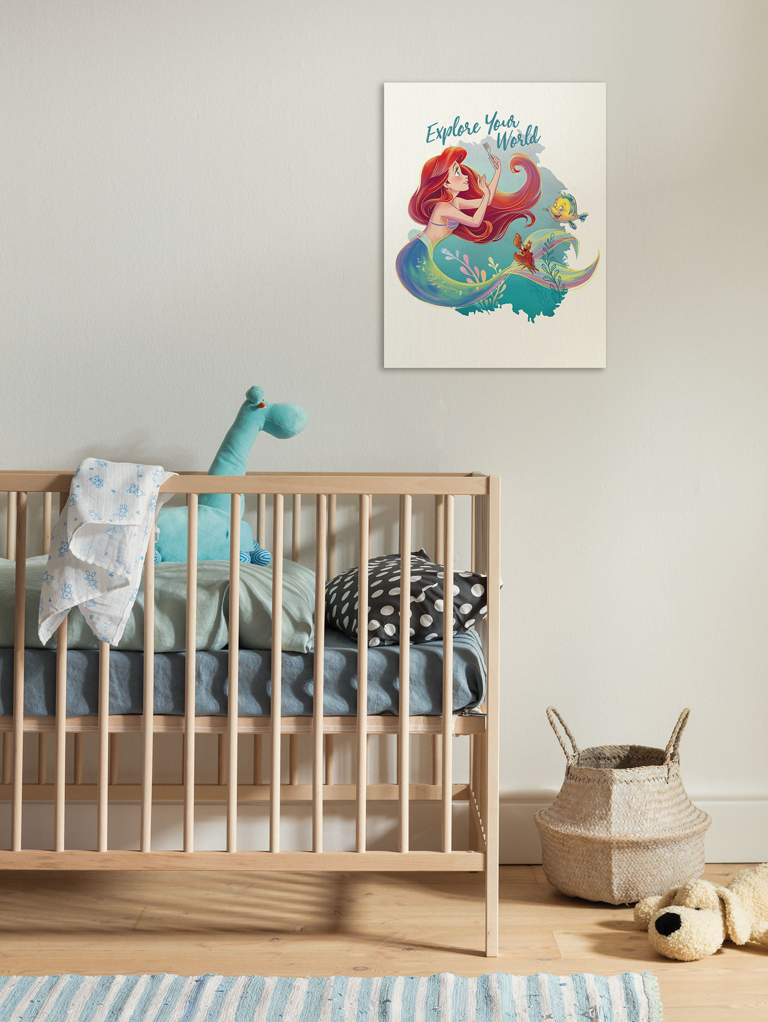 Canvas print "Disney Ariel Explore your World" by Komar® | Disney ...