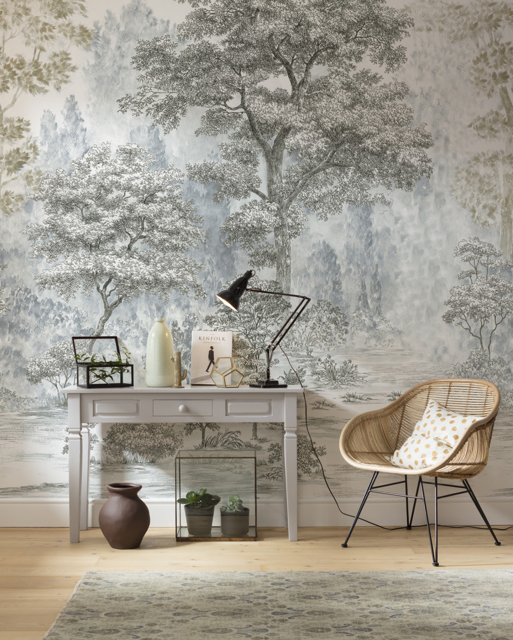 Papier Peint Panoramique | Papier peint numériquee "Rising Roots" de Komar®