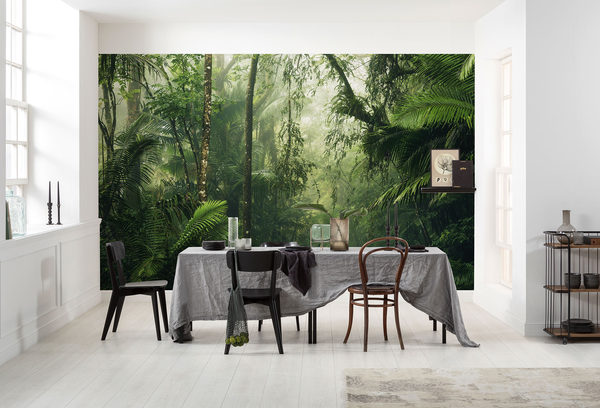 Vert Intense - Jungle Tropicale Brumeuse | Komar®