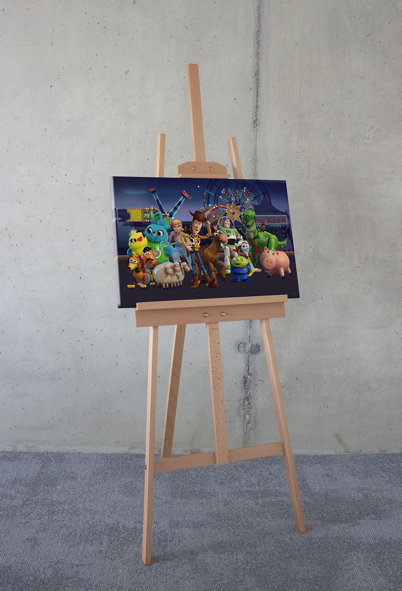 Tableau sur toile "Toy Story The Greatest Team" de Komar® | Disney ...