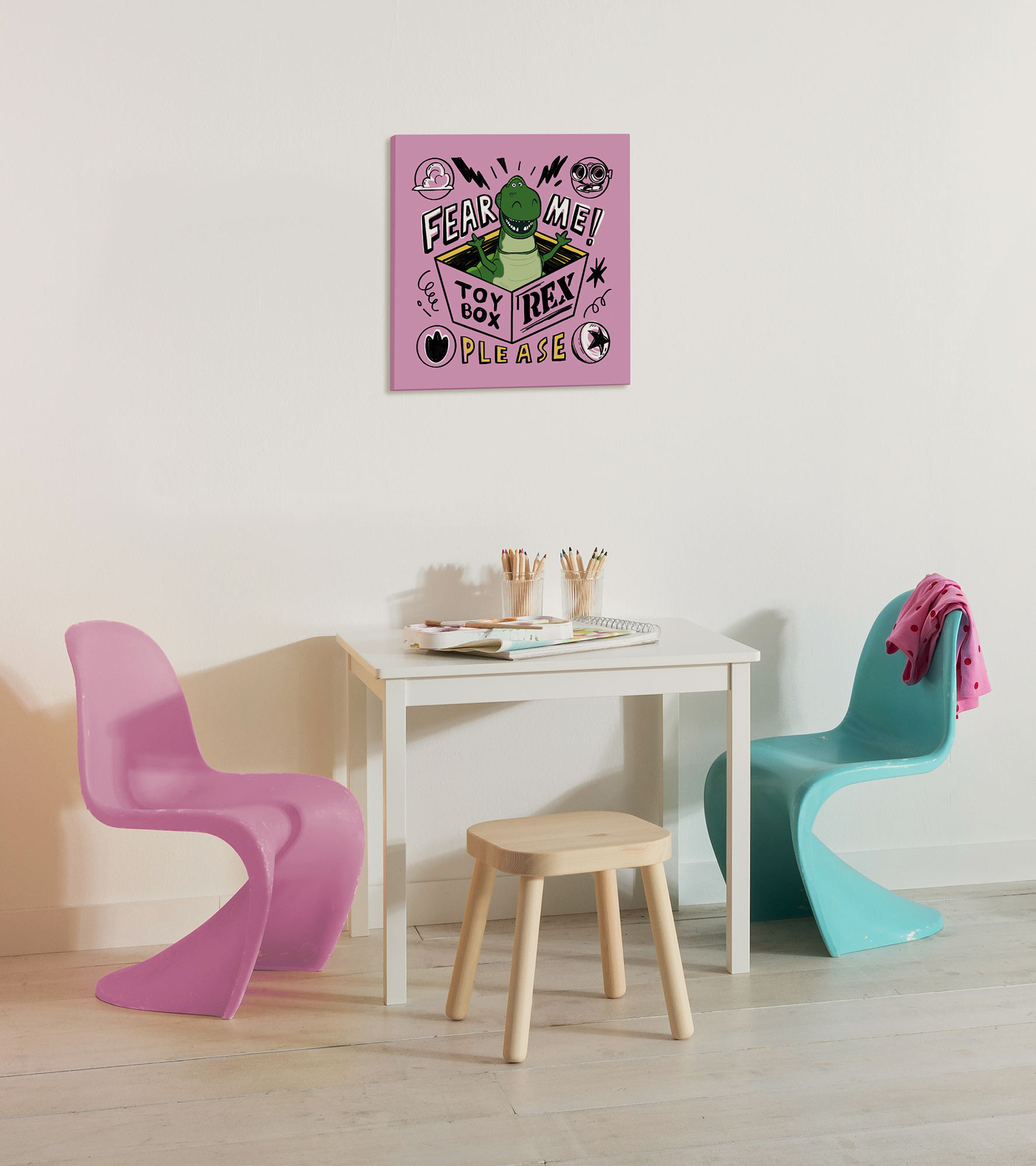 Tableau sur toile "Disney and Pixar Toy Story Fear Me Please" de Komar ...