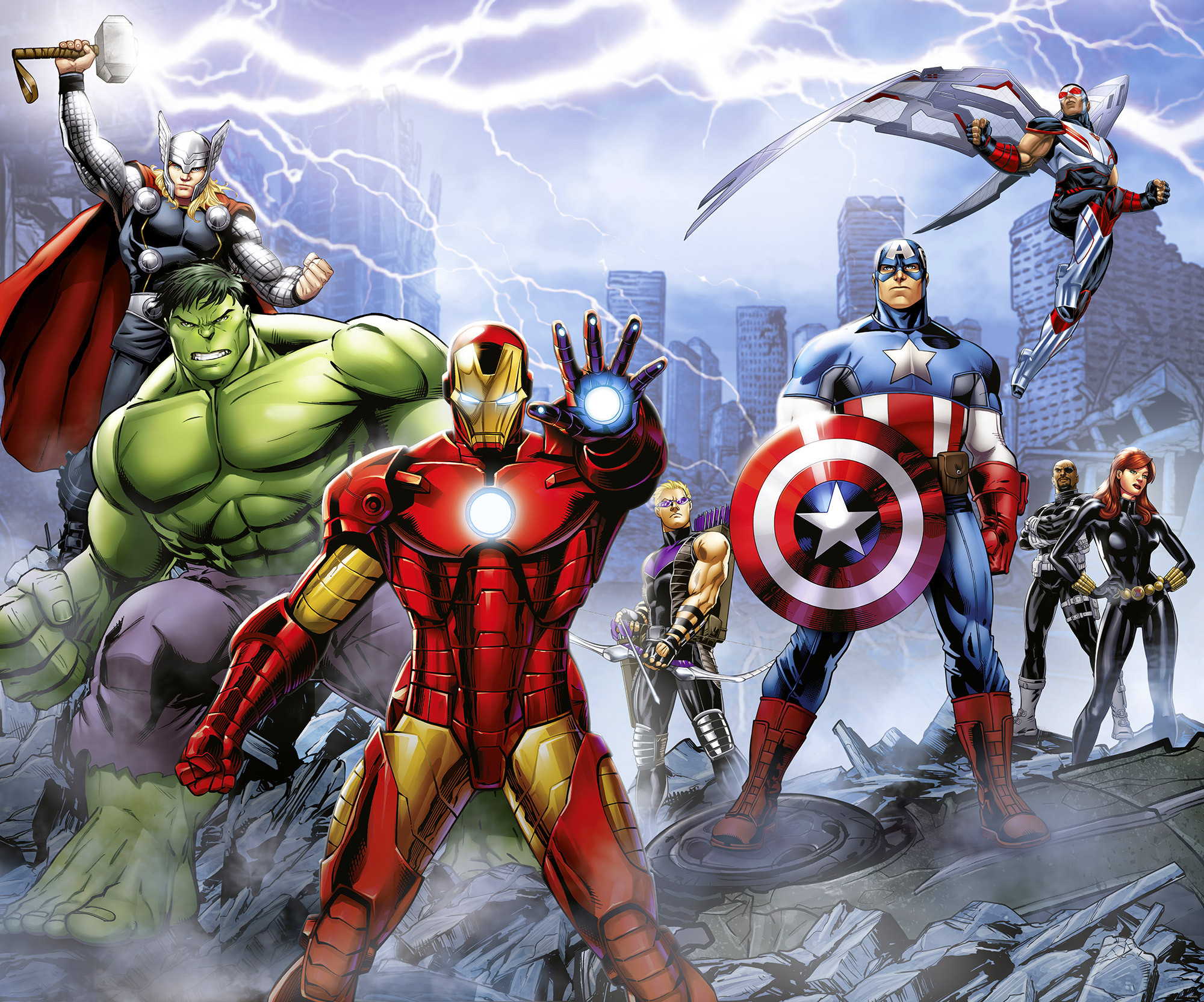Marvel Avengers Ultimate Warriors - Marvel Avengers Héroïque | Komar®
