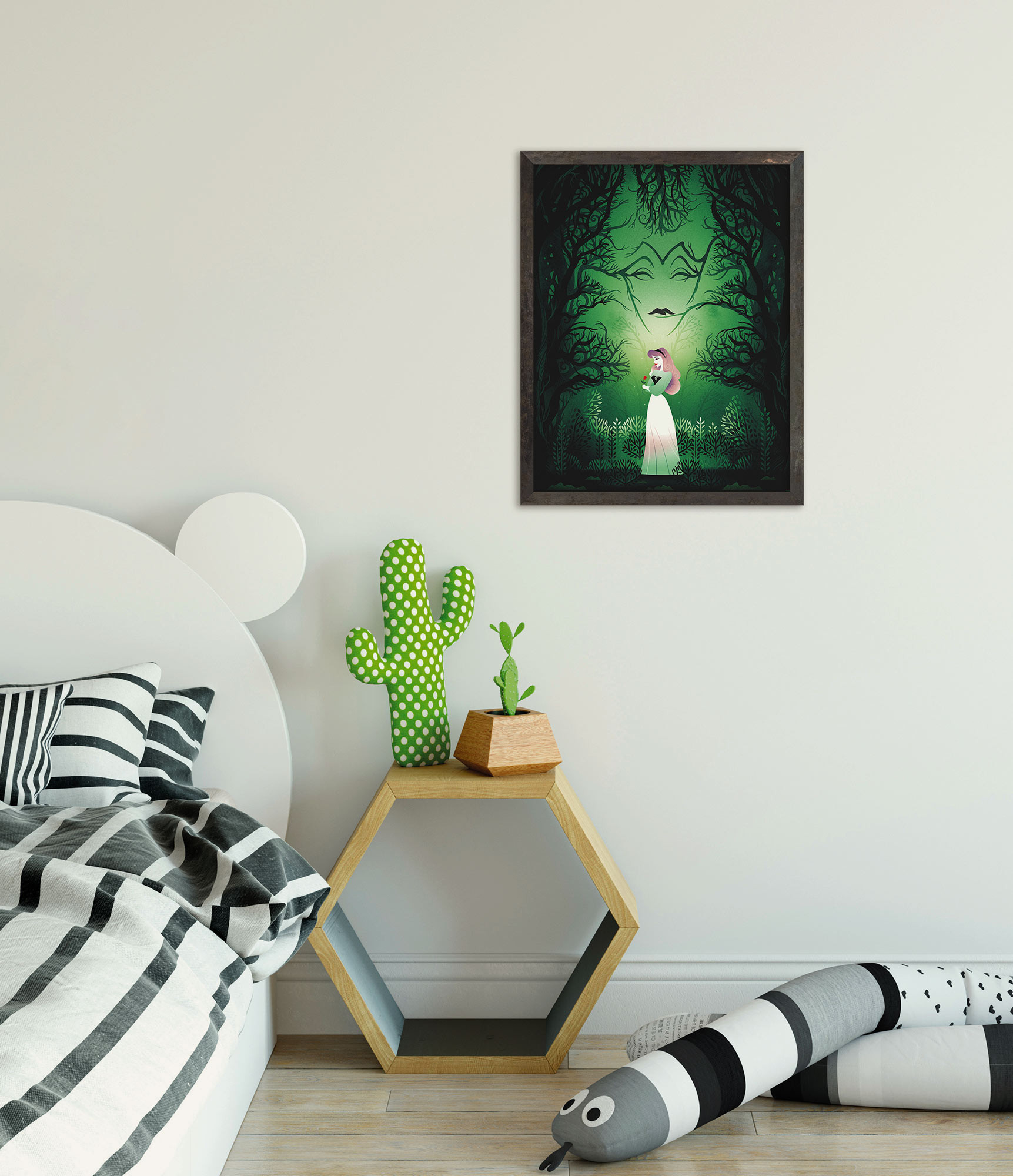 Disney Sleeping Beauty Aurora Maleficent - Зачарованный Лес Дисней | Komar®