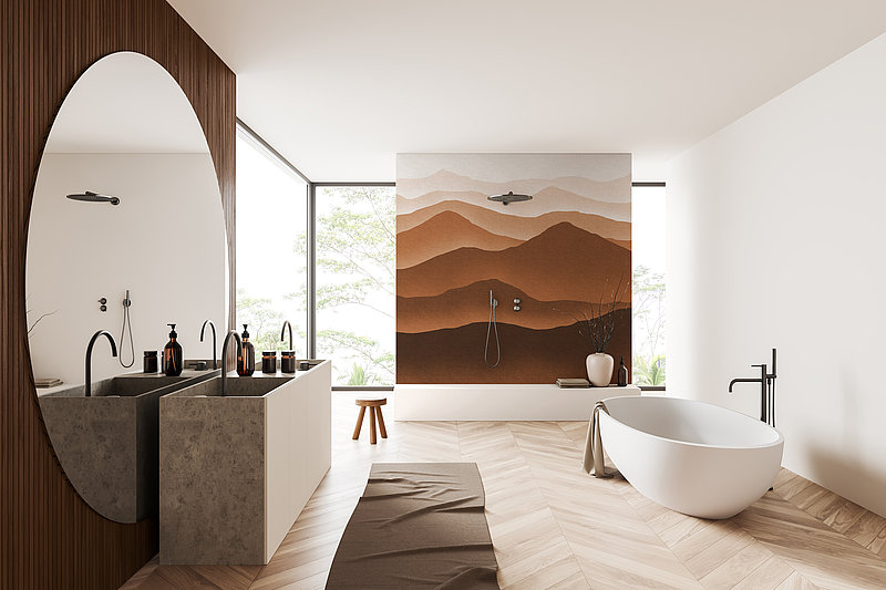 Komar Products GmbH & Co. KG: Brown-beige colour trend - komar.de