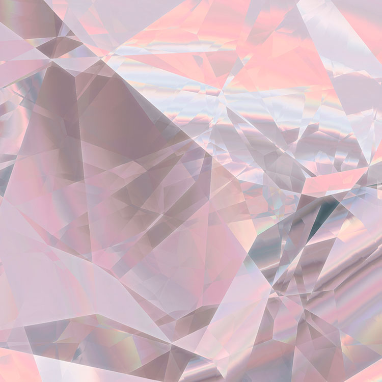 Glossy Crystals - Shimmering Crystal Dot | Komar®