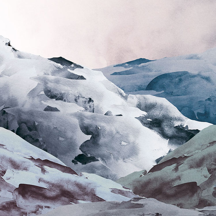 Photomurals | Digitally printed photomural "Shadow Mountain" by Komar®