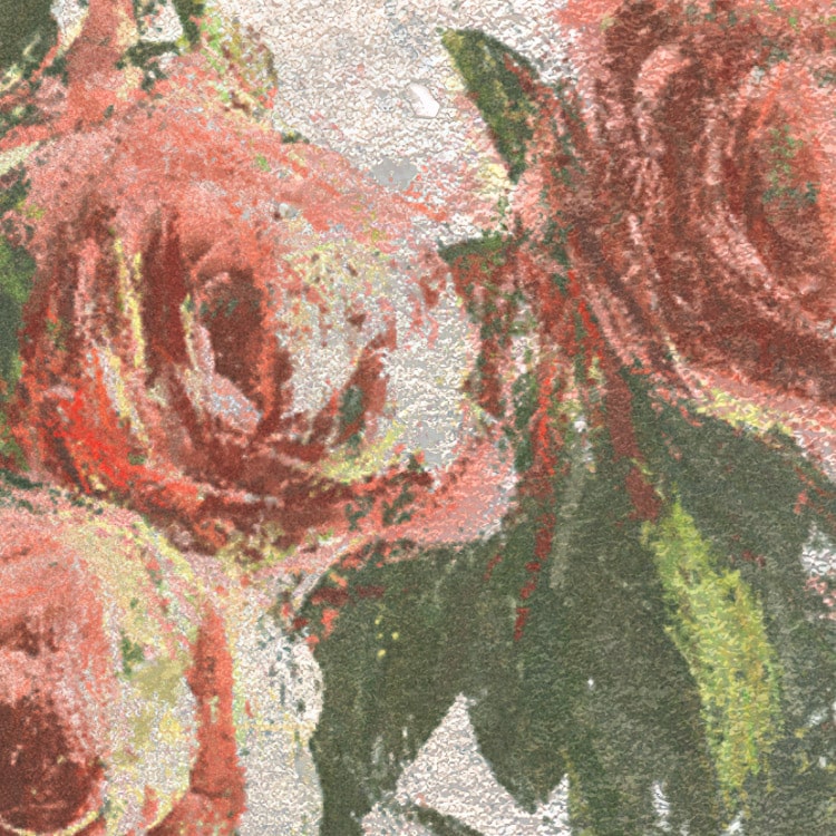 Photomurals | Digitally printed photomural "Wall Roses" by Komar®